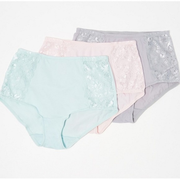 Breezies | Intimates & Sleepwear | Breezies Set Of 3 Soft Support Lace ...